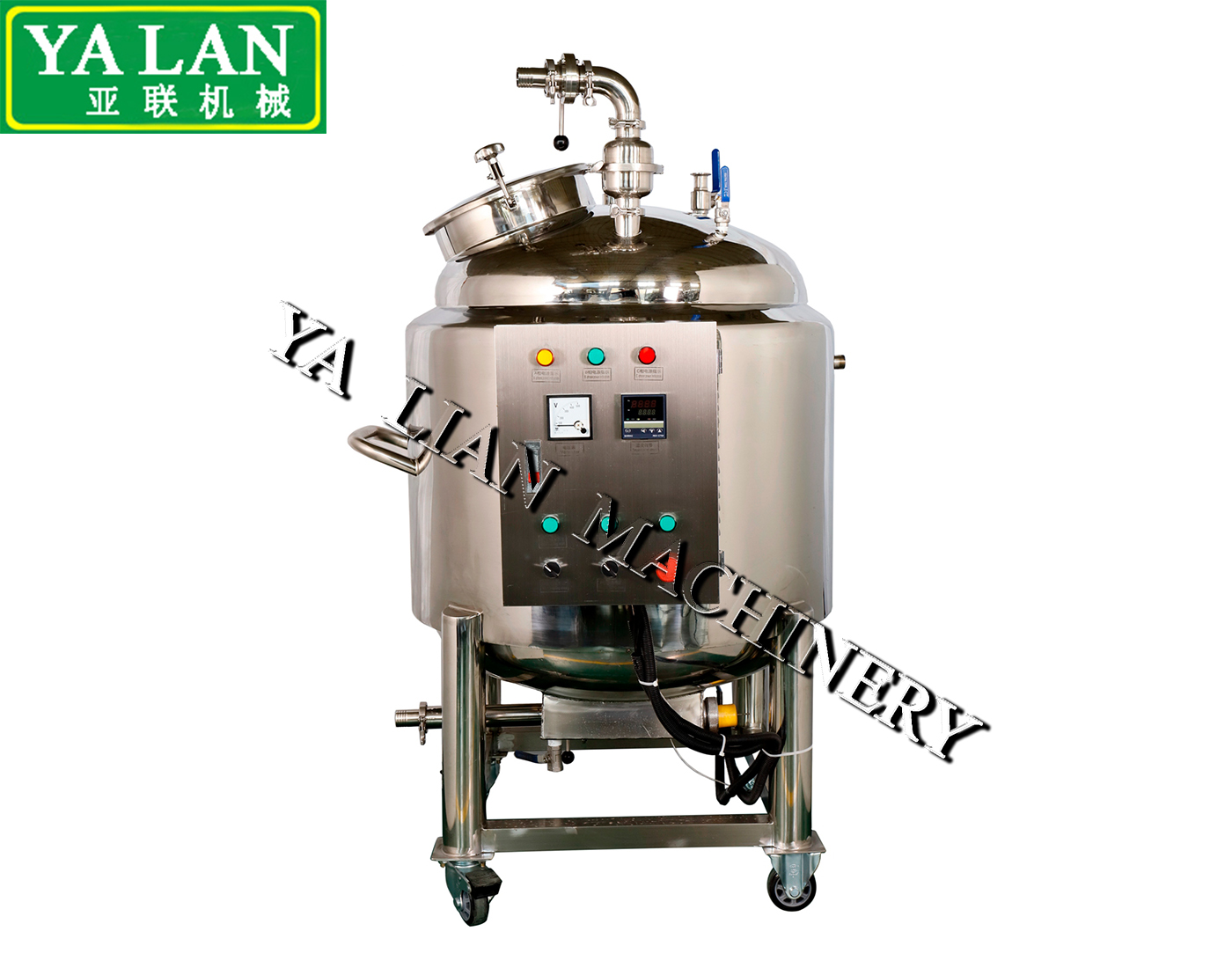 Stainless Steel Liquid Storage Tank Chemical Buffer Tank Movable Tank ...